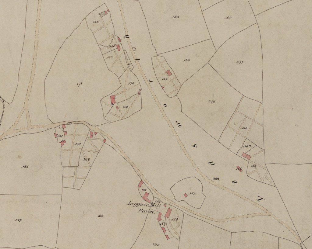 Lodsworth Tithe Map 1842 - Leggatt Hill | Lodsworth Heritage Society